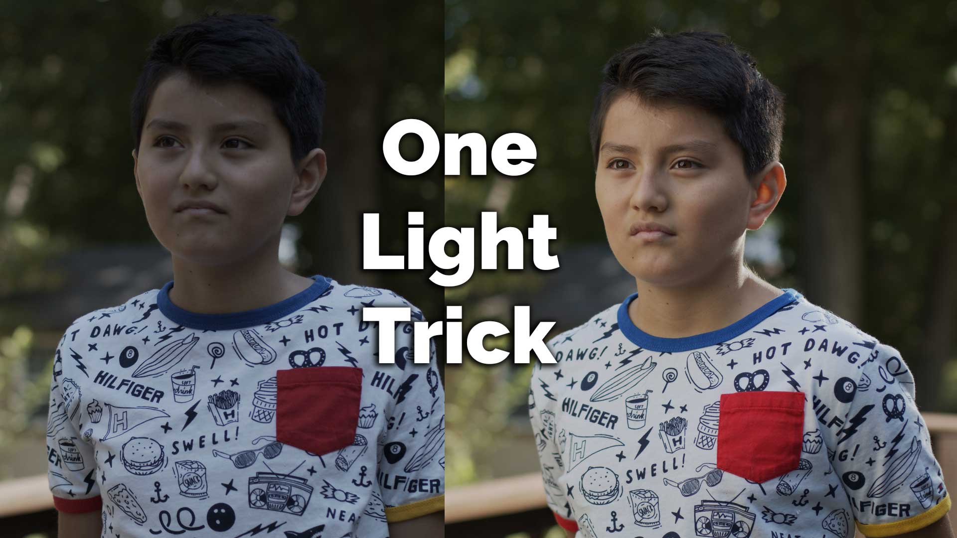 How to light a shot using just 1 light (or no lights) | Tom Antos Films