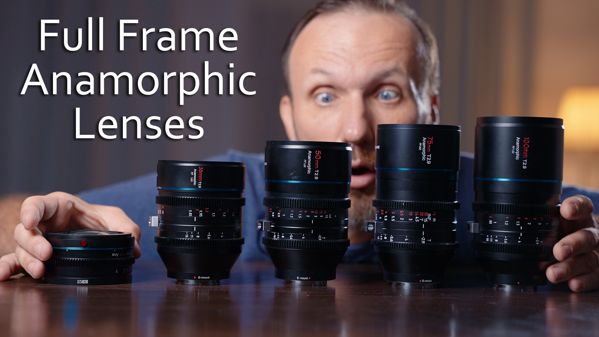 Sirui 35mm & 100mm Full Frame Anamorphic 1.6x Lenses | Tom Antos Films